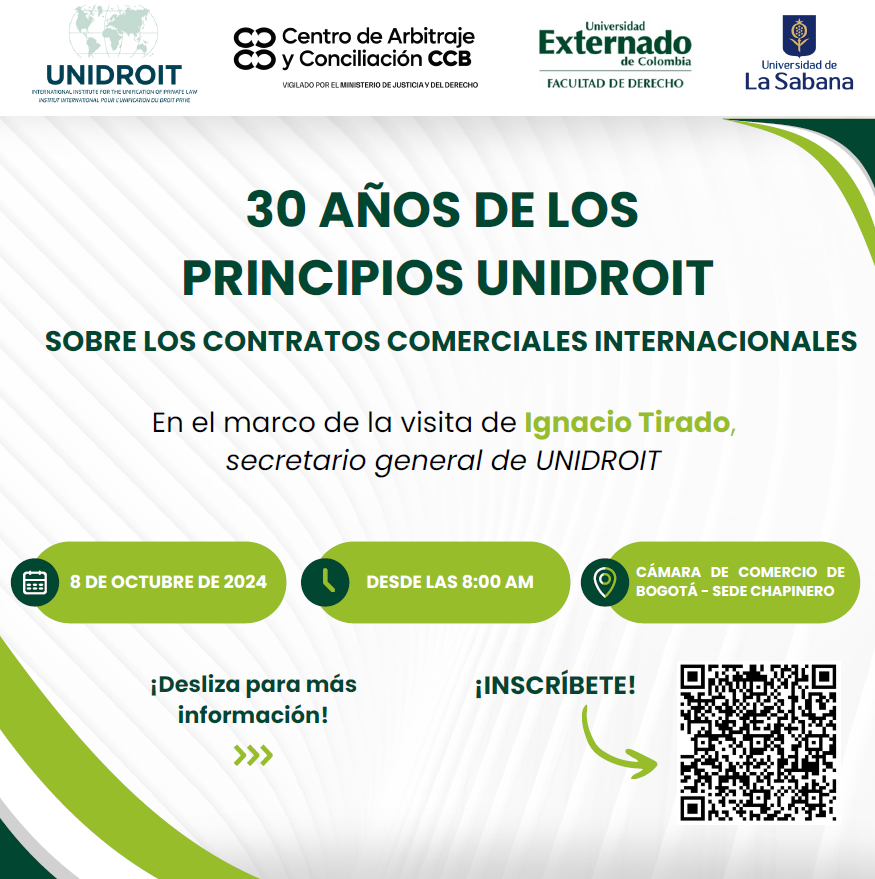 [Congreso] 30 años de los Principios UNIDROIT sobre los Contratos ...